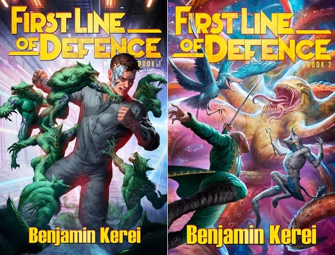 Amazon.com: First Line of Defence: A Sci-Fi LitRPG Adventure eBook : Kerei, Benjamin, Fleitas ...